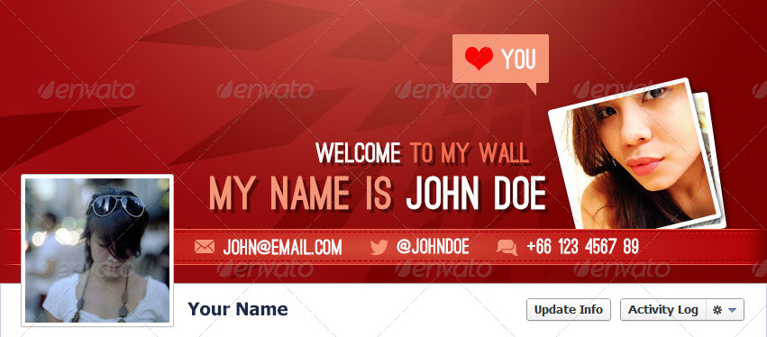 Creative FB Timeline Bundle, Web Elements | GraphicRiver